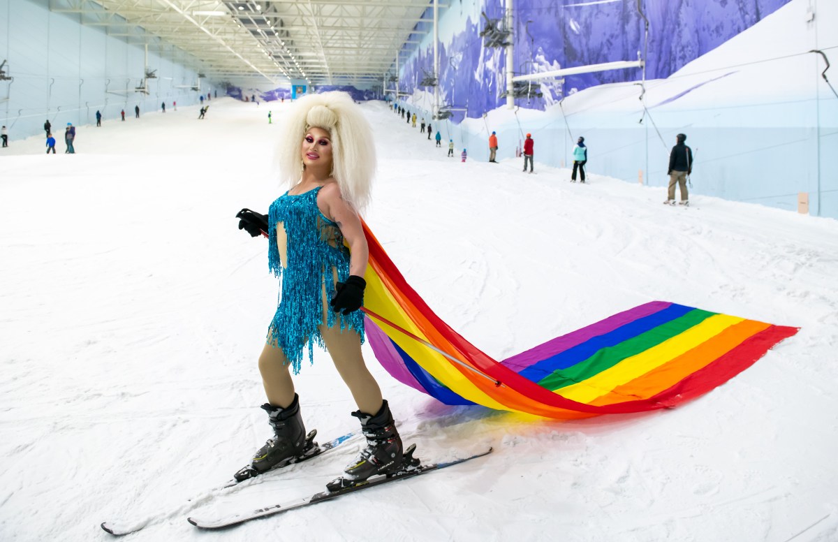 Manchester Indoor Snow Centre Celebrates Pride