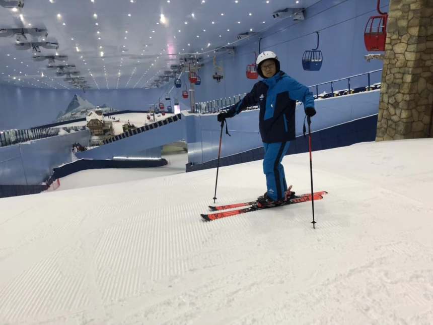 The World’s Longest Indoor Snow Slopes