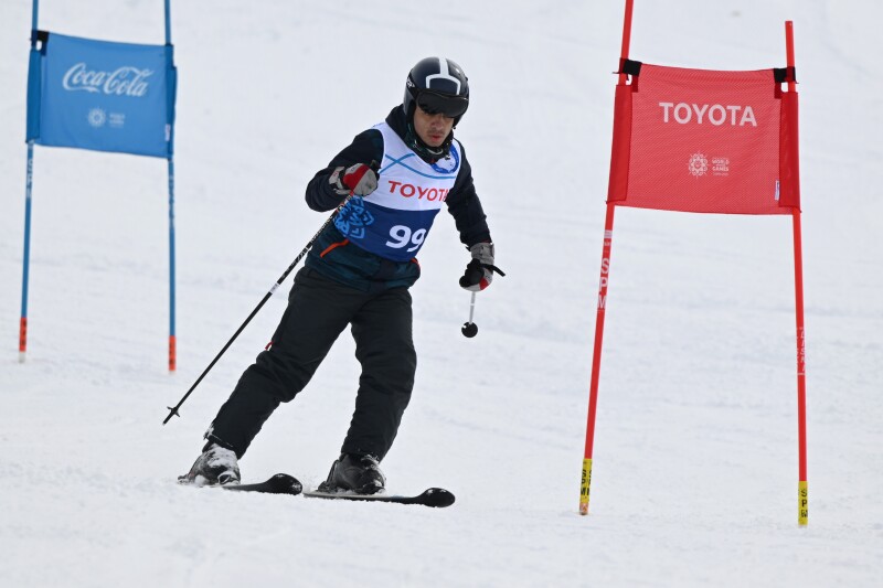 Bronze Medal At World Winter Games For Indoor Snow Skier From Egypt
