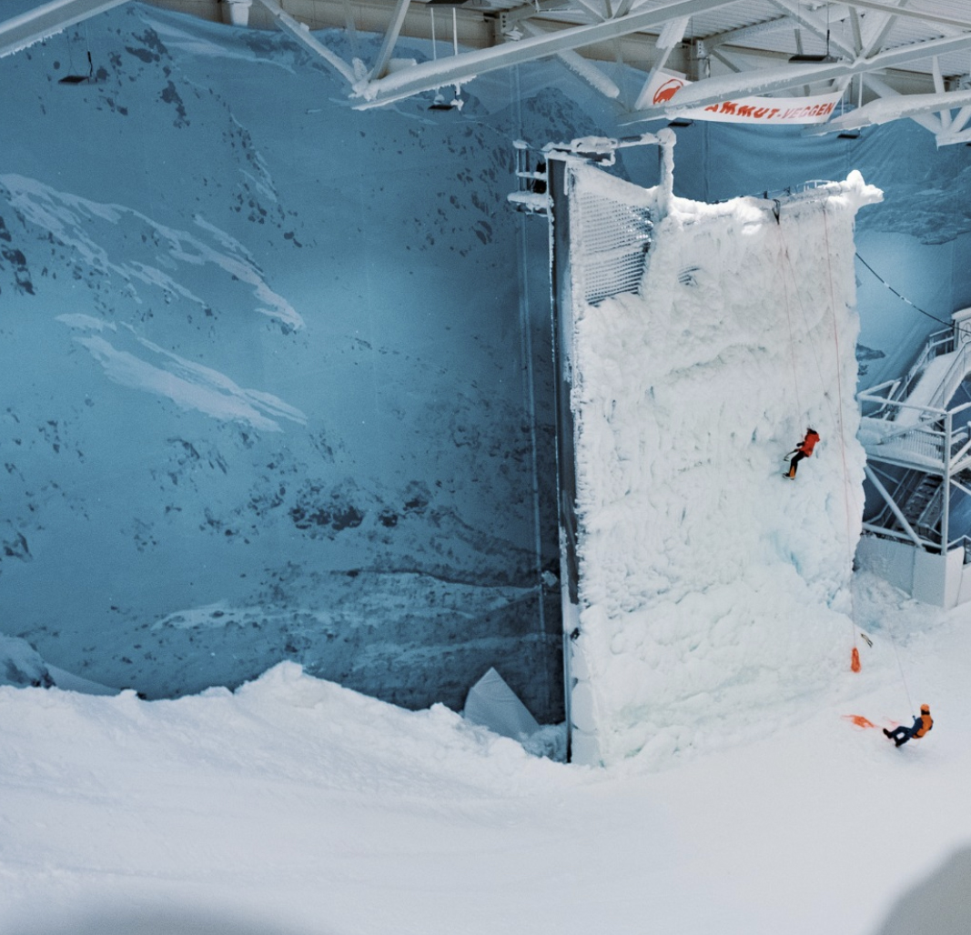 New Ice-Climbing World Record Set In Indoor Snow Centre