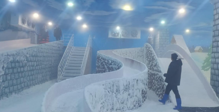 New Indoor Snow Village For India